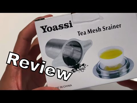 Yoassi Tea Mesh Strainer Review
