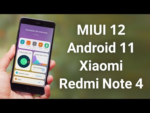 Update Redmi Note 4 to Andorid 11 MIUI 12 | DOWNLOAD & INSTALL