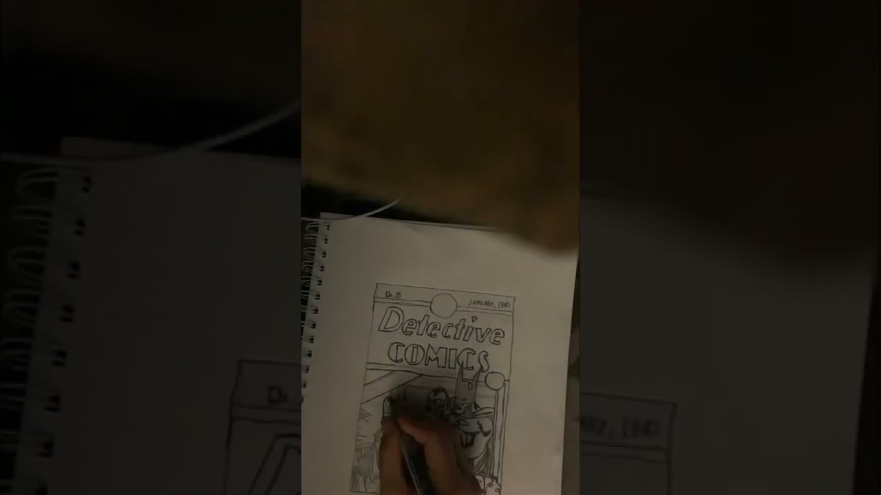 Detective comics #35 outline! #shorts