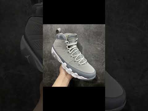 China top quality factory not bad fake shoes.AJ9 Air Jordan 9 Retro Cool Grey HV4794 011 #unboxing