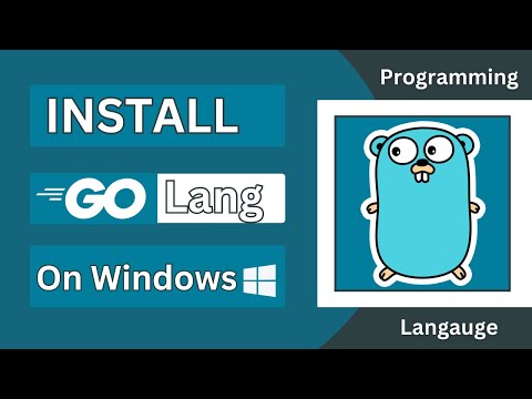 Install GoLang on Windows | Getting Started with Go Programming Language