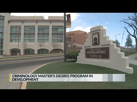 Criminology master's degree program in development