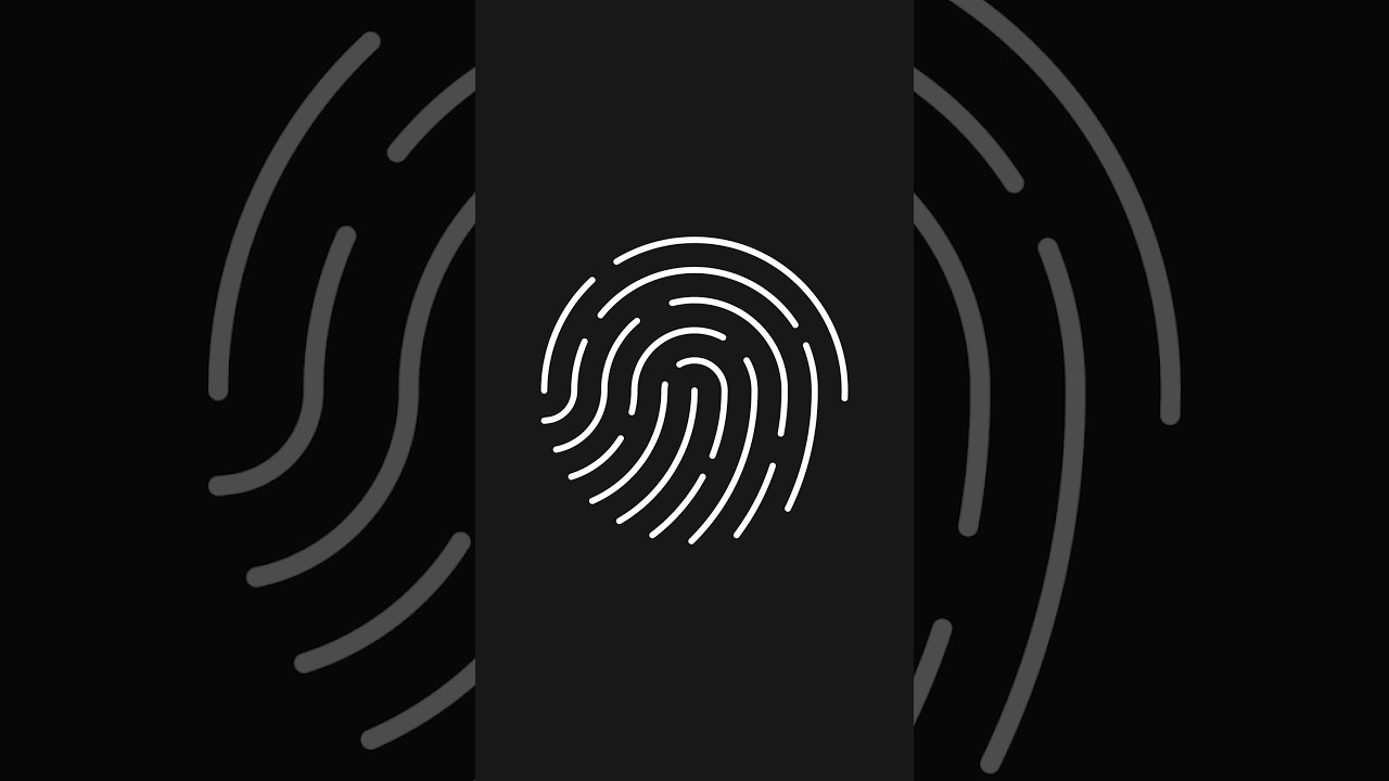 Fingerprint icon Design in Adobe Illustrator #shorts #illustrator