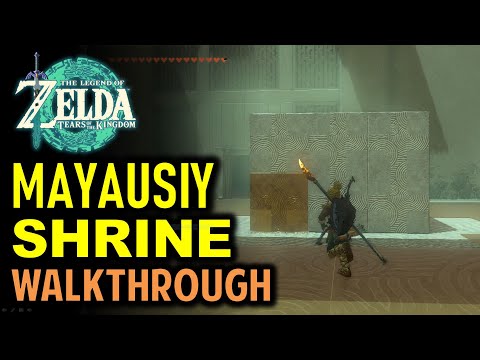 Mayausiy Shrine Puzzle: Building Blocks Walkthrough | Legend of Zelda: Tears of the Kingdom