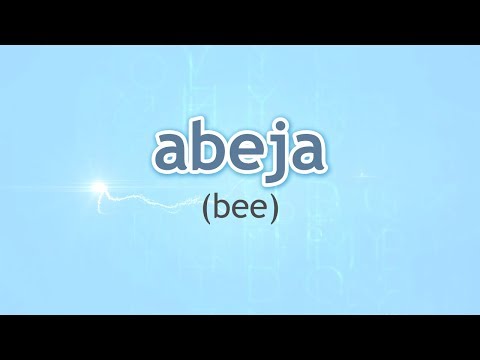 How to Pronounce Bee (Abeja) in Spanish