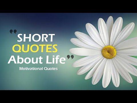 Short Quotes about life || Life lessons || Motivational quotes