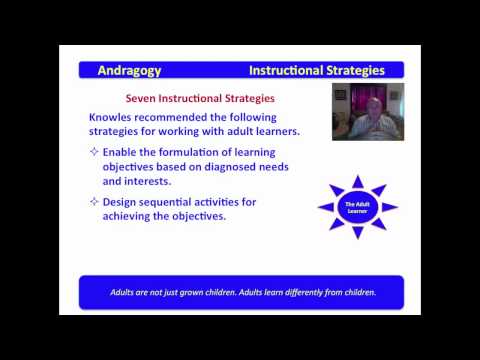 3 Andragogy - Strategies for Instruction