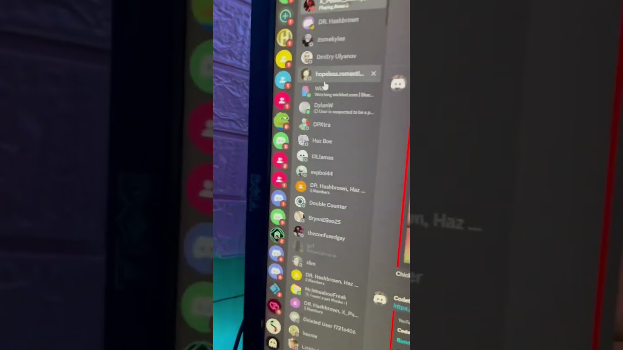 User is suspect to be a part of an online terrorist organization…