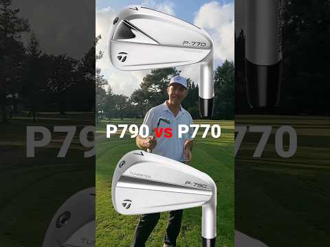 2023 TaylorMade P790 vs P770: PAR 3!!! 🏌♂️🏌♀️⛳️ #golf #taylormadegolf #golfequipment #golfer