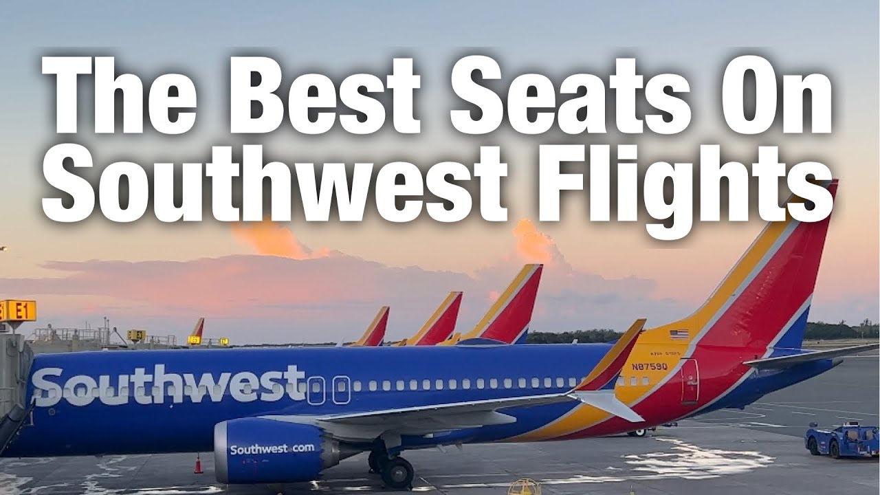 How I got Best Seats on Southwest Airlines - Best Seats on Southwest 737-800 & Southwest 737 MAX8