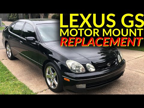 Lexus GS Motor Mount Replacement - Lexus GS400 / GS430 / LS400 / LS430 (1UZ-FE)