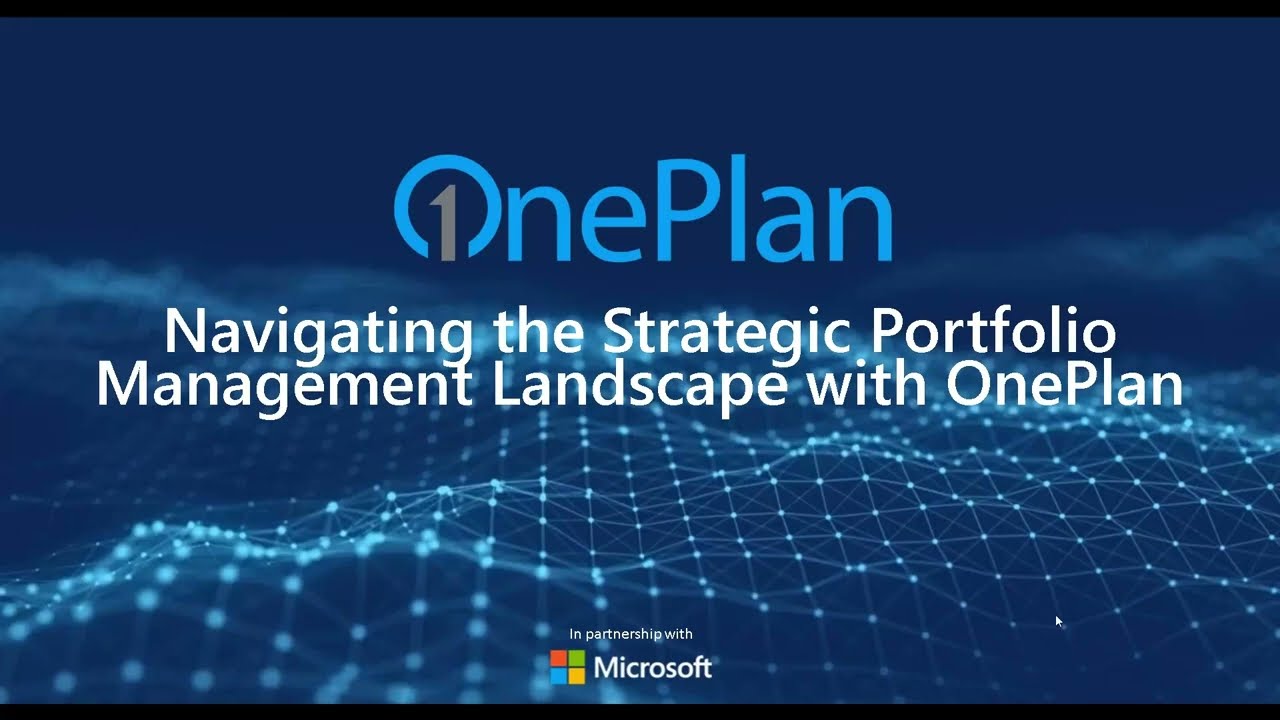 Navigating the Strategic Portfolio Management Landscape with OnePlan