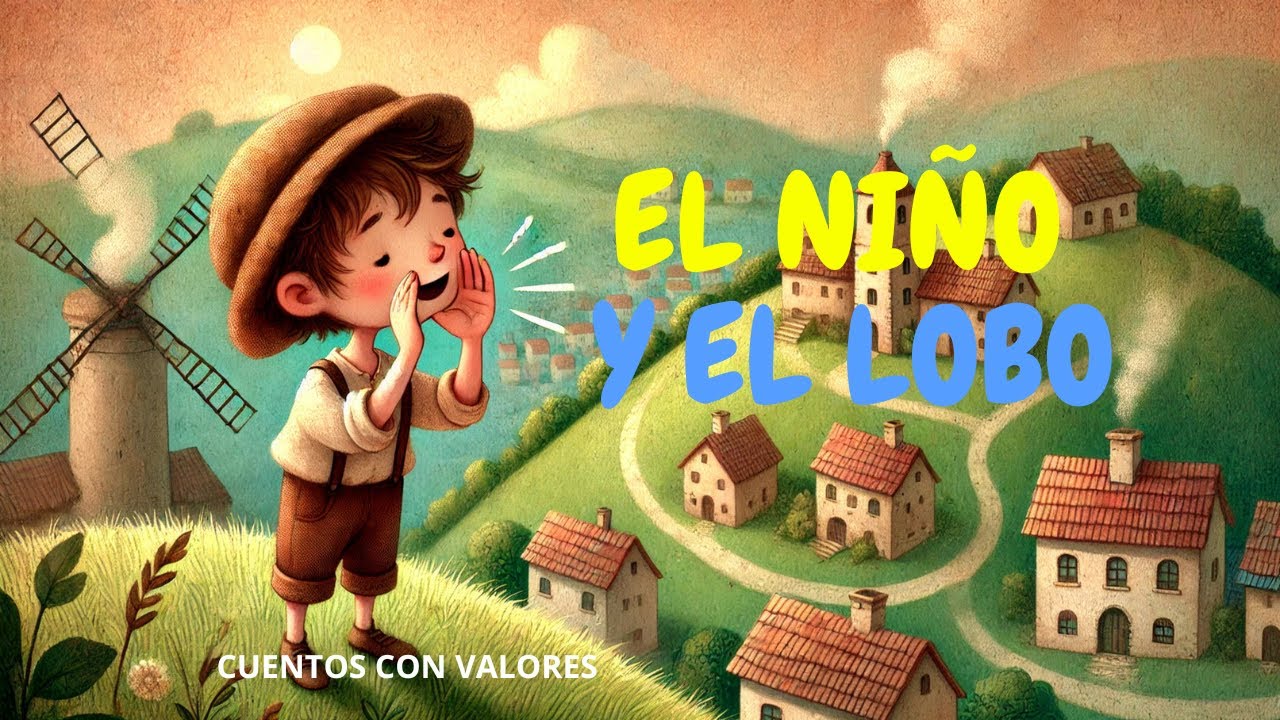 🐑 El Niño y el Lobo 🐺 | Una Fábula con una Lección Inolvidable  | Cuentos Infantiles con Enseñanza ✨