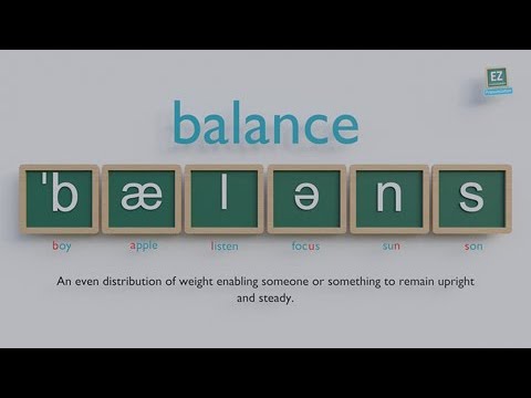 How to pronounce balance ?