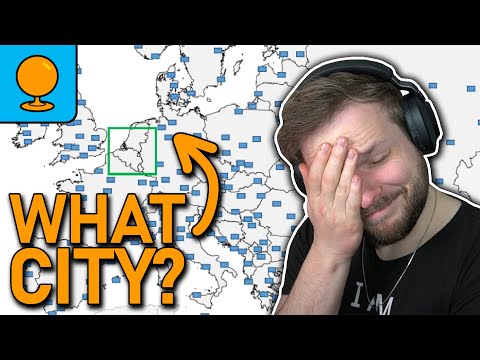 Place 200 European cities on a map - Sporcle Quizzes