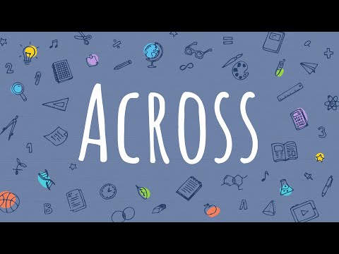 Across meaning in Urdu/Hindi | Word of the Day | English Vocabulary #shorts