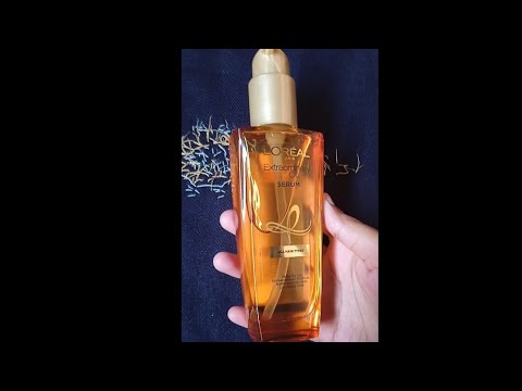L'oreal paris extraordinary hair serum unboxing+review.... #hairserum #unboxing