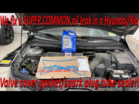 2006-2016 Hyundai Kia 2.0 and 2.4 valve cover gasket replacement!!