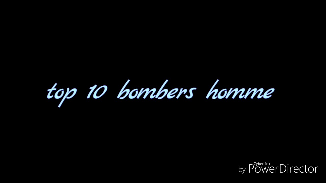Top 10 bombers homme