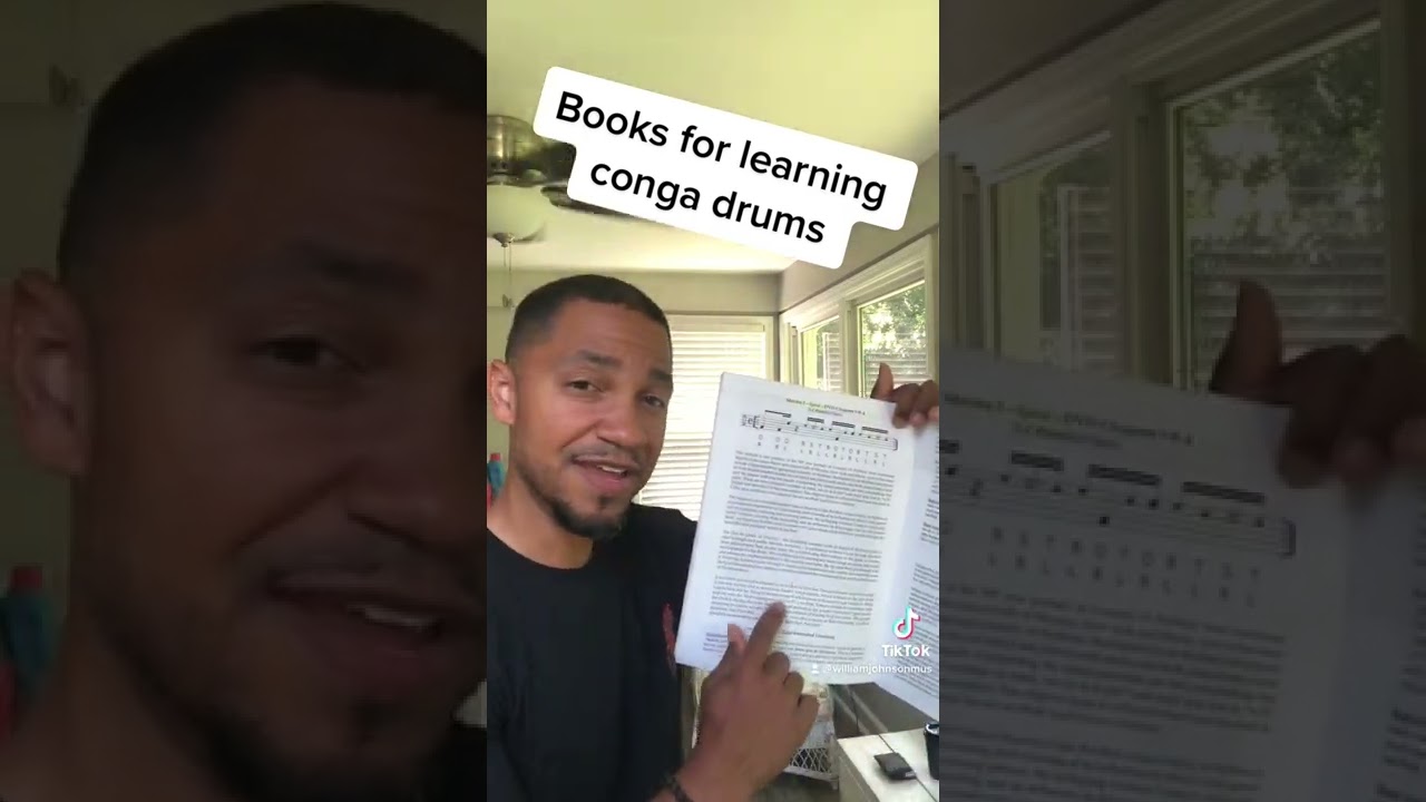 Good books for learning conga drums