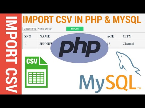 Learn How to Import CSV Files Using PHP and MySQL in Tamil | தமிழ் - Mind Luster