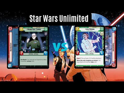 Tarkin Red vs. Leia Tarkintown | Star Wars Unlimited Gameplay