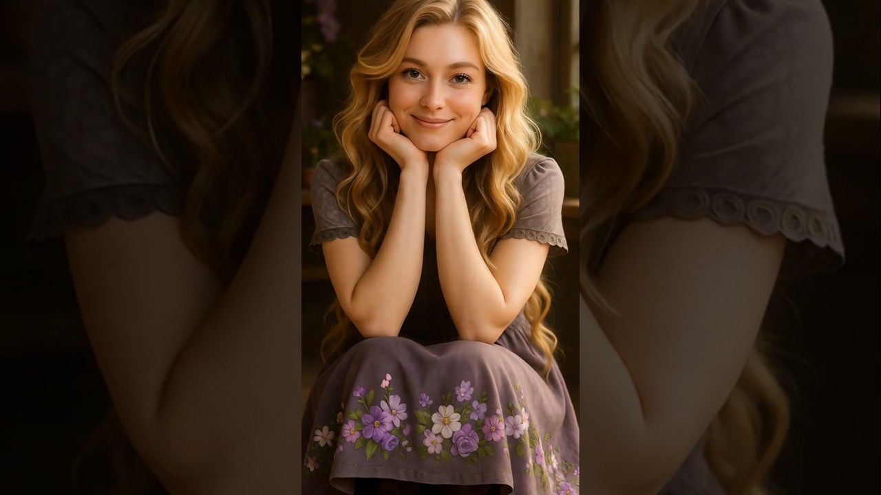 Beautiful Rapunzel💖#aivideogenerator2025 #princessai #rapunzelai#disney#cute #ai