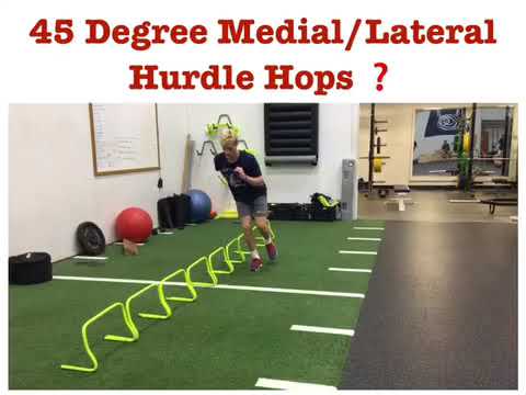 1-Leg 45 Degree Medial Lateral Hurdle Hops? – Edwards Training Systems