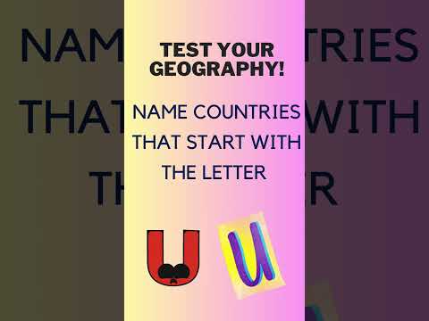 Name the countries that start with the letter. #geography #forkidslearning #geographyquiz #quiztime
