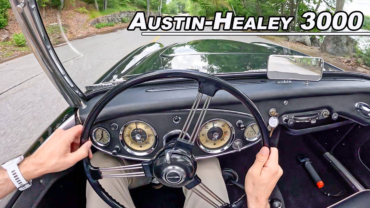1960 Austin-Healey 3000 Mk1 - The British 3L Inline 6 You Need to Hear (POV Binaural Audio)