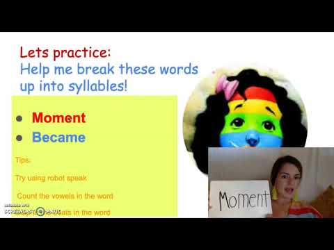Two-syllable words and long vowels