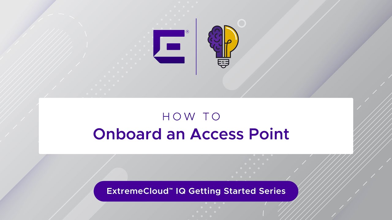How To: Onboard an Access Point