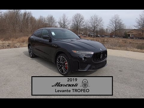 2019 Maserati Levante Trofeo Launch Edition|Walk Around Video|In Depth Review