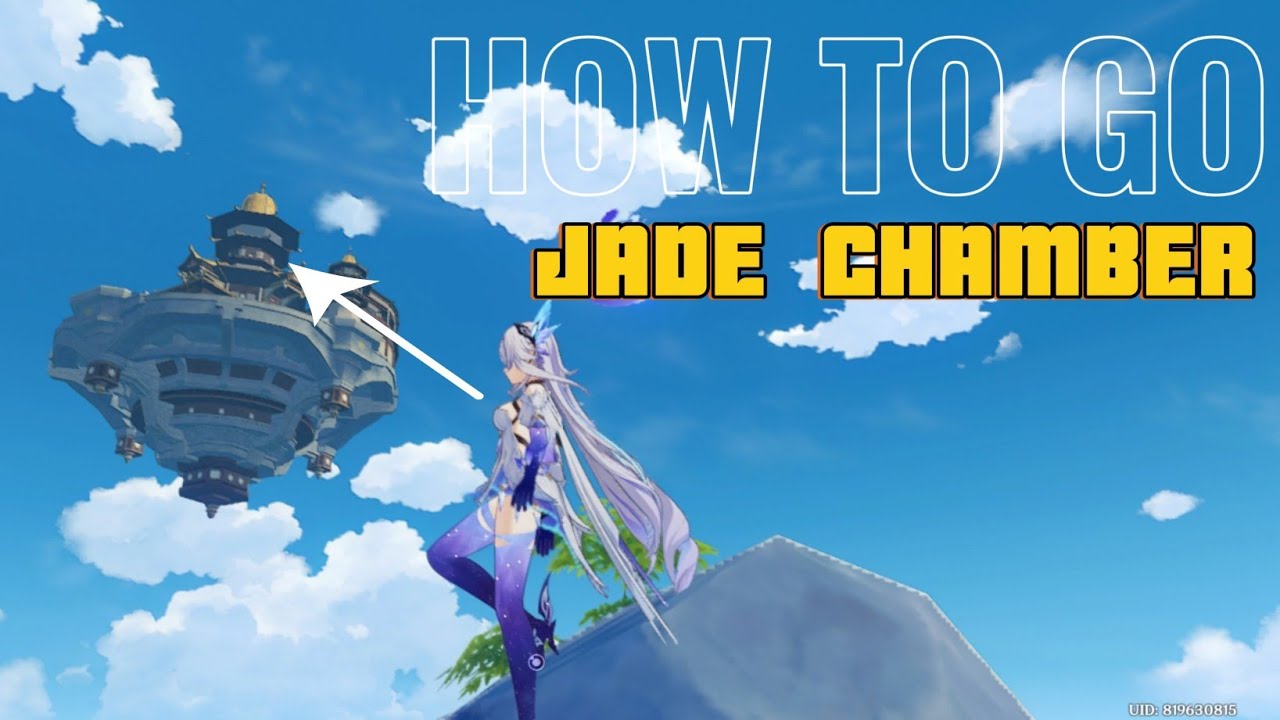 HOW TO EASILY GO TO THE JADE CHAMBER IN GENSHIN IMPACT ( WALKED THROUGH TUTORIAL) @MRCHILDE