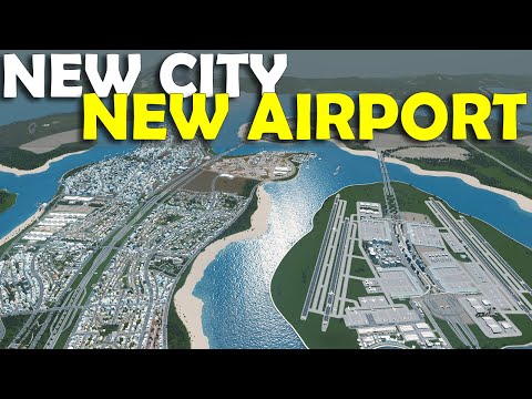 Building Our First Airport in A New City (Unmodded) | Airports DLC | Maps Content Creator Pack