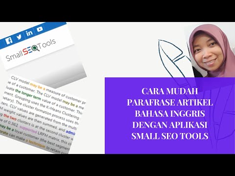 Tutorial Teknik Paraprase | Assoc. Prof. Dr. I Gusti Bagus Rai Utama