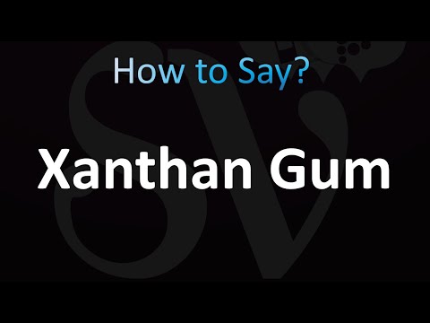 How to Pronounce Xanthan Gum (Correctly!)