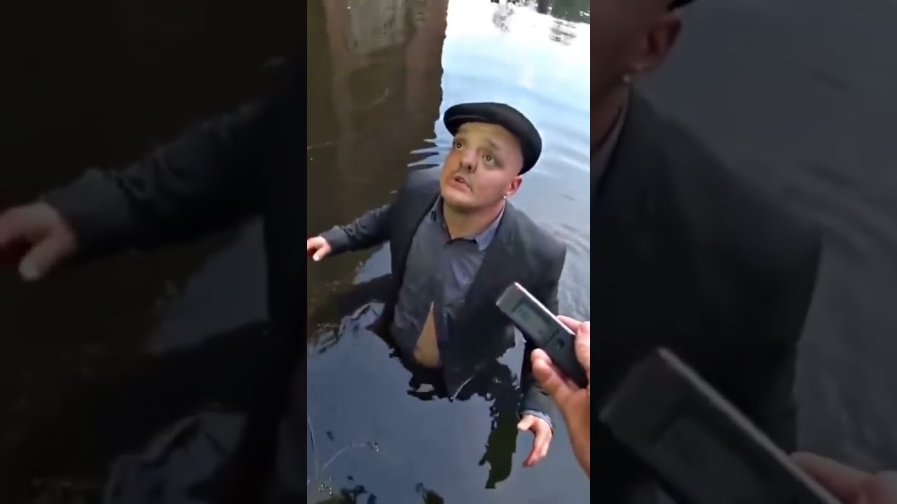 Super Sus fell into the pond under the nuclear reactor in Chernobyl