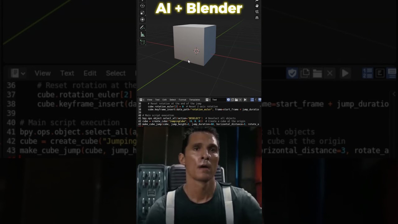 Blender Python Scripts With AI🔥