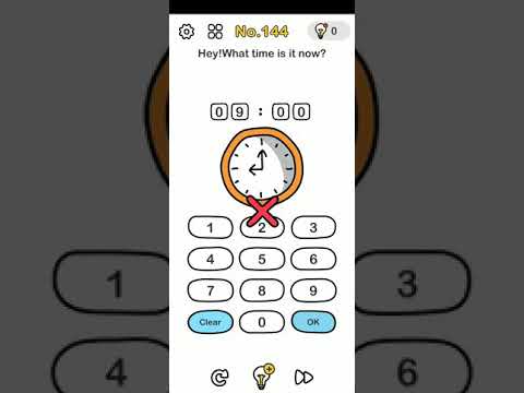 Brain out level 144..Hey! What time is it now? .....