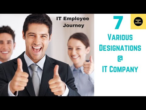 Different Job Designations…