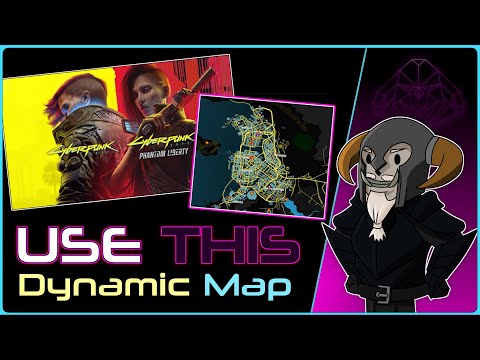 CYBERPUNK 2077 (TIP) : Use the DYNAMIC MAP Filter
