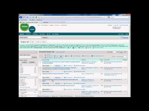 Scopus Tutorial