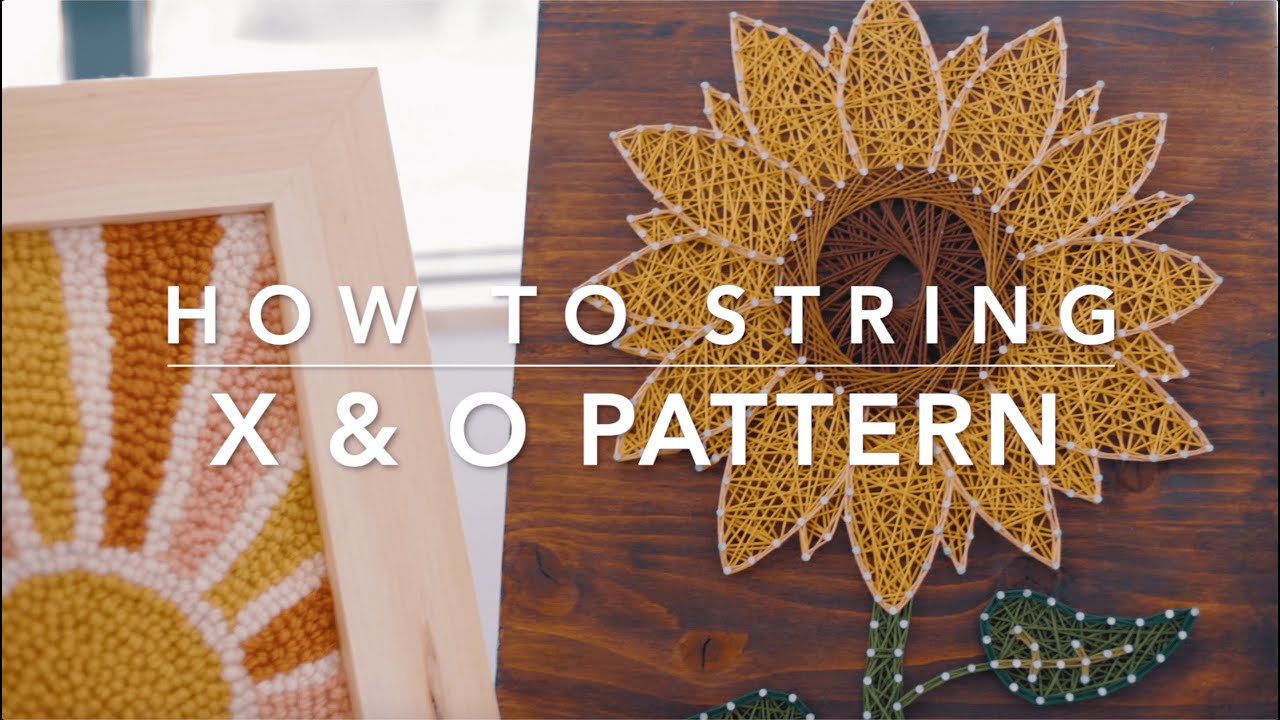 Creating X and O Pattern for String Art Kit