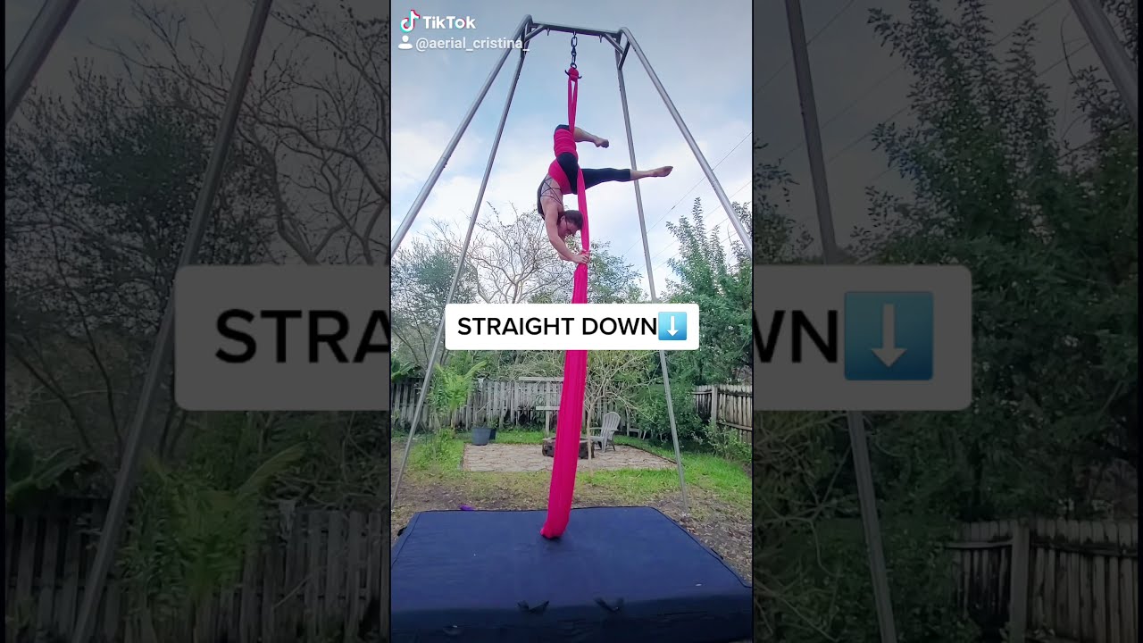 Aerial Silks: 3 Tier Pin Drop