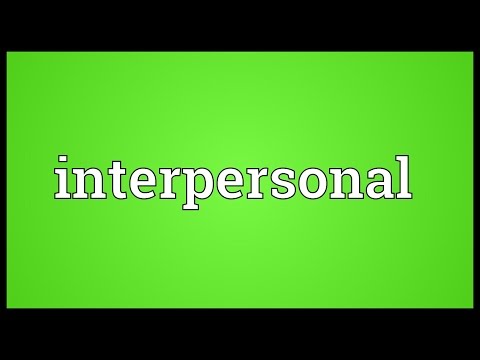 Interpersonal Meaning