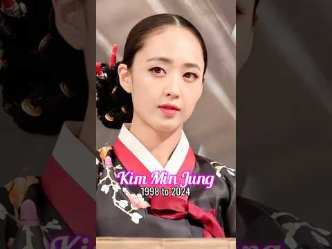 Kim Min Jung evolution from 1998 to 2024