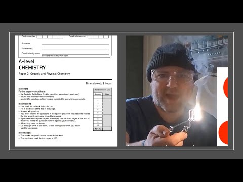 A-Level Chemistry 2022 paper one AQA walkthrough
