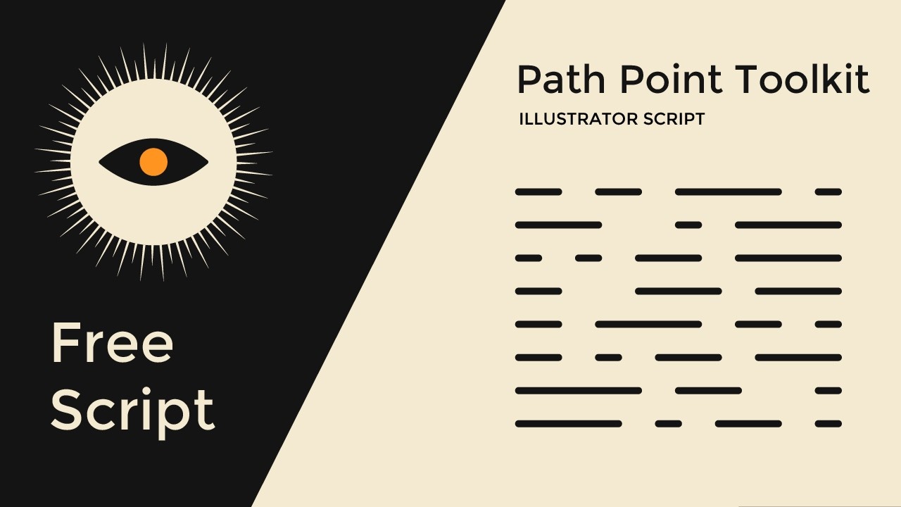 Random Vector Manipulation Script for Adobe Illustrator | Path Point Toolkit Free