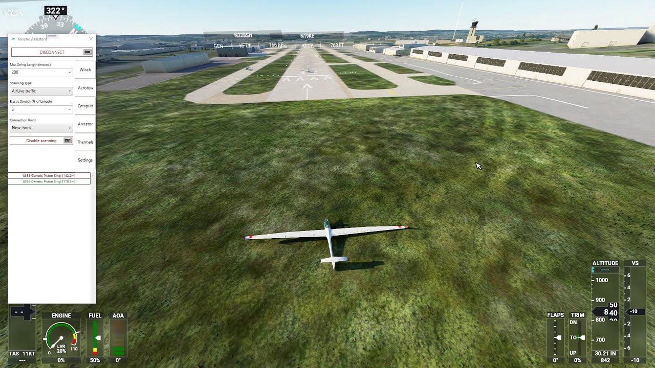 [RELEASE] MSFS Kinetic Assistant - SimConnect util for soaring and aircraft carrier landing ...